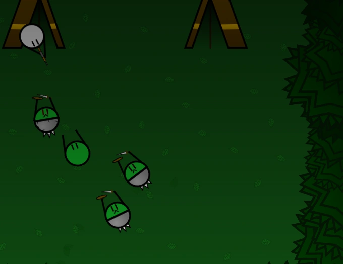 Лагерь зомби | Shoot Gun on Scratch вики | Fandom