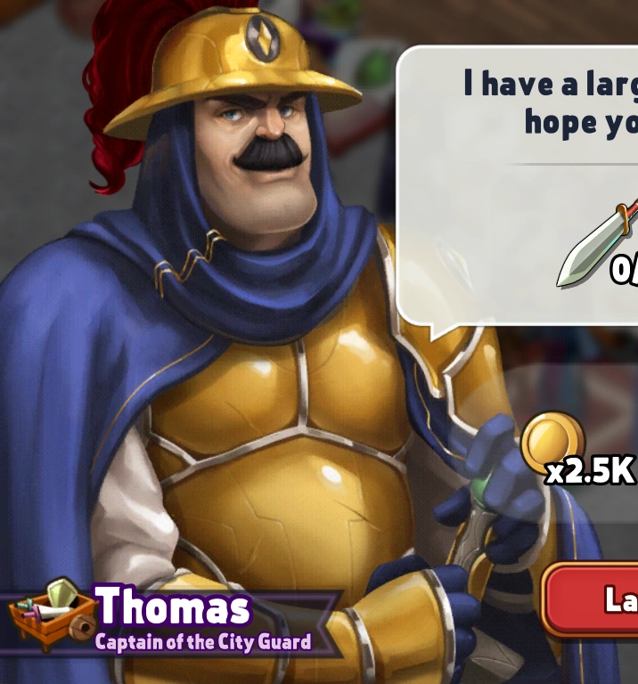 Thomas | Shop Heroes Wikia | Fandom