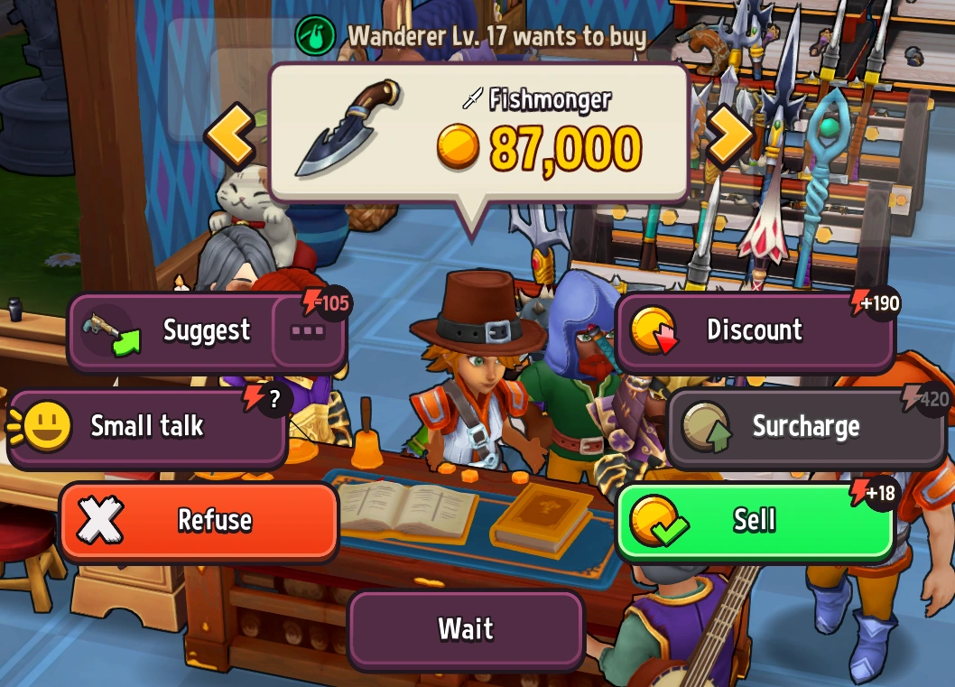 Customers | Shop Titans Wiki | Fandom