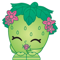 how to draw strawberry kiss shopkin