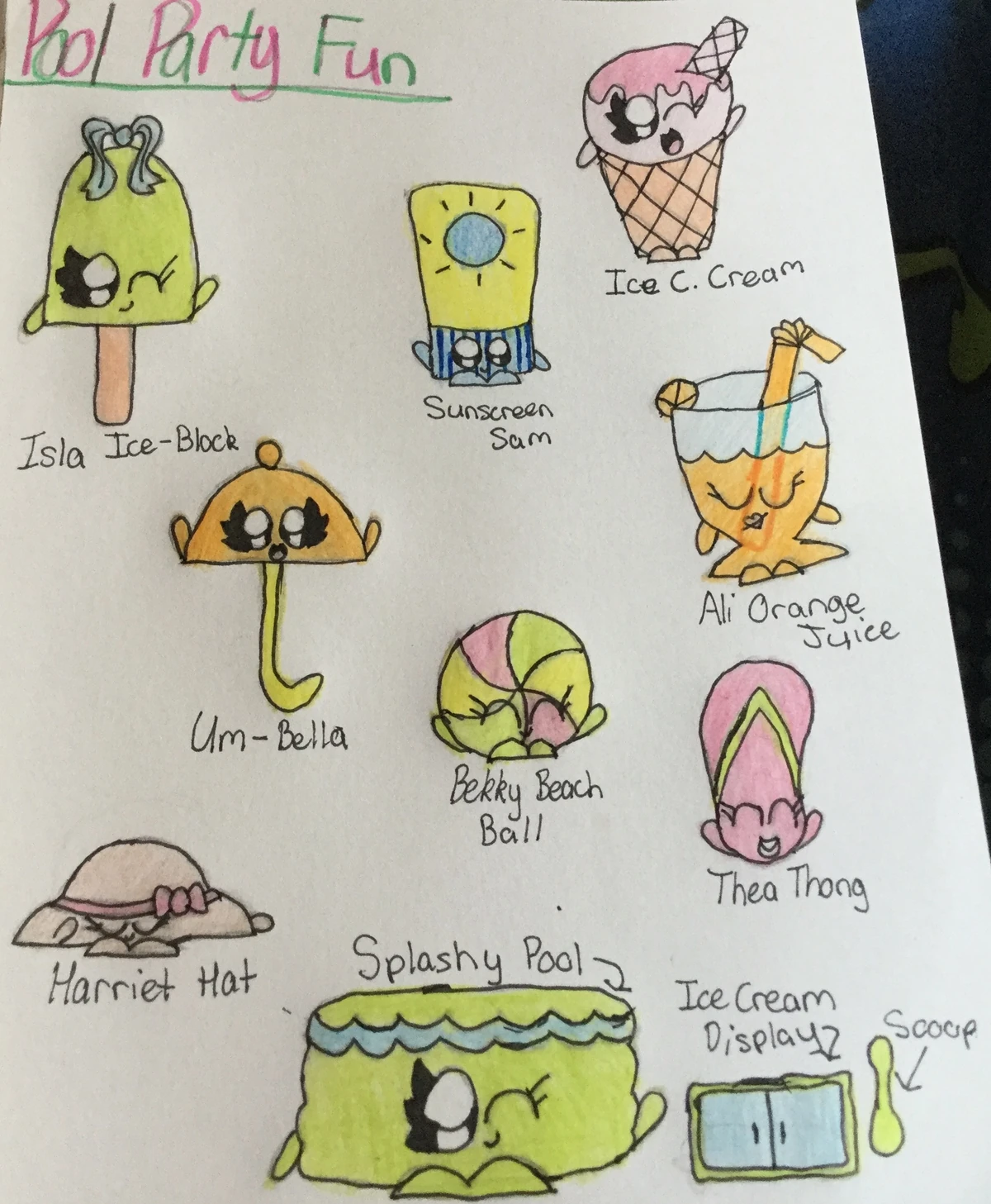 Pool Party Fun | Shopkins Fan Wikia | Fandom