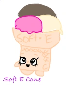 Soft E Cone | Shopkins Fan Wikia | Fandom