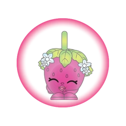 how to draw strawberry kiss shopkin