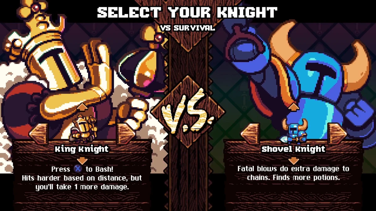 VS Menu | Shovel Knight Wiki | Fandom
