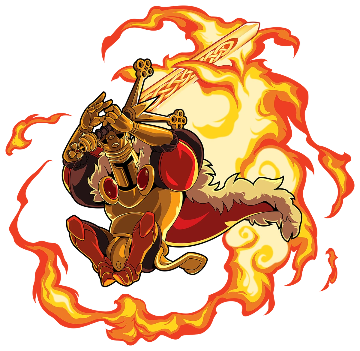 Scorching Saber | Shovel Knight Wiki | Fandom
