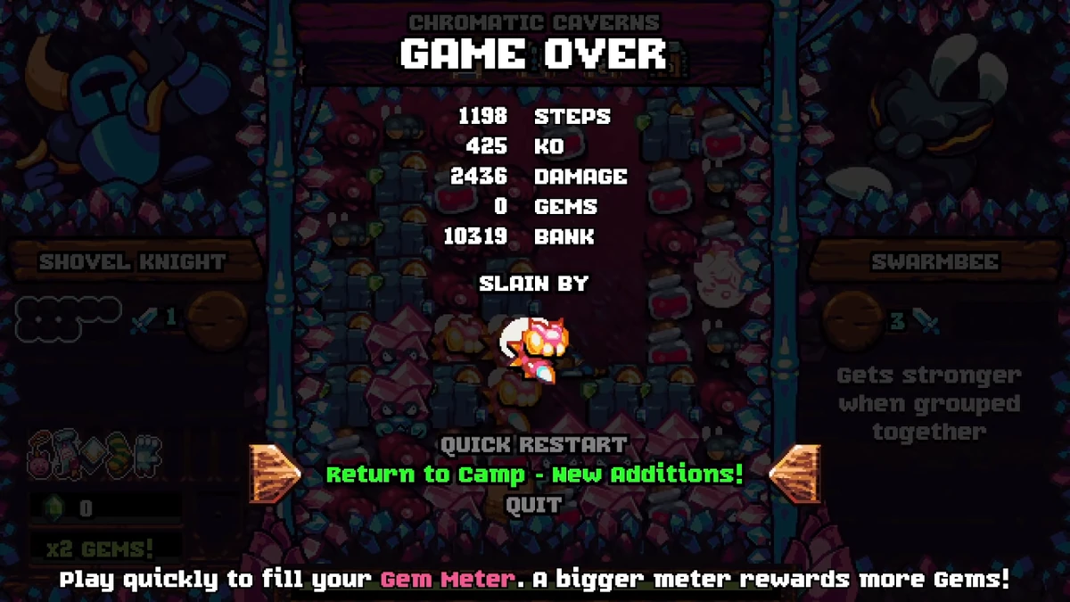 Game Over | Shovel Knight Wiki | Fandom