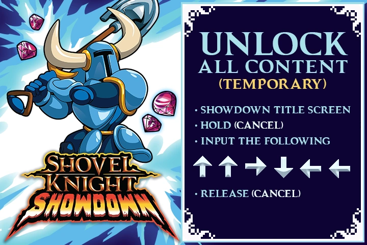 Cheat Codes (Treasure Trove) | Shovel Knight Wiki | Fandom
