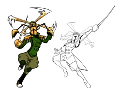 how to draw propeller knight