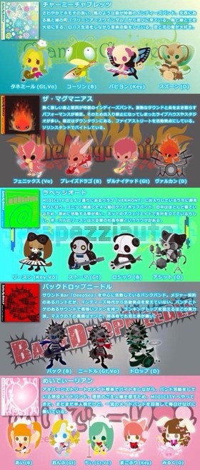 Bands | Show By Rock Wiki | Fandom