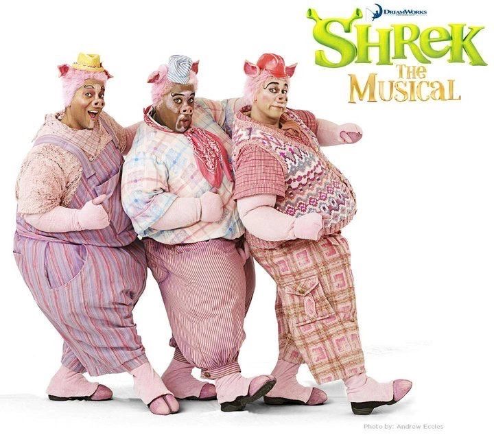 The Three Pigs | Shrek the Musical Wiki | Fandom