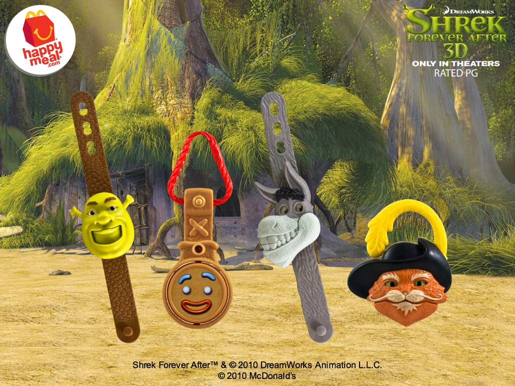 List of Shrek-Related Kid's/Happy Meal Toys | WikiShrek | Fandom