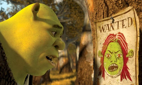 Shrek Wanted Poster