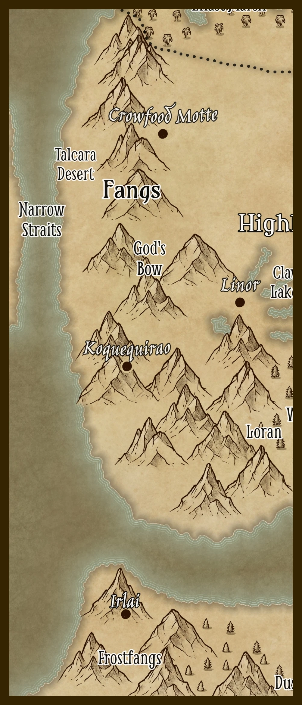 Fangs (Mountains) | The Shrouded Wiki | Fandom