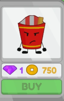 Empty Fries | SI Battle For Dream Island Again Wiki | Fandom