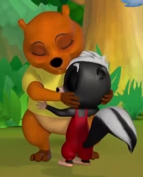 Benita Beaver And Sammy Skunk | Sibling Like Bonds Wiki | Fandom