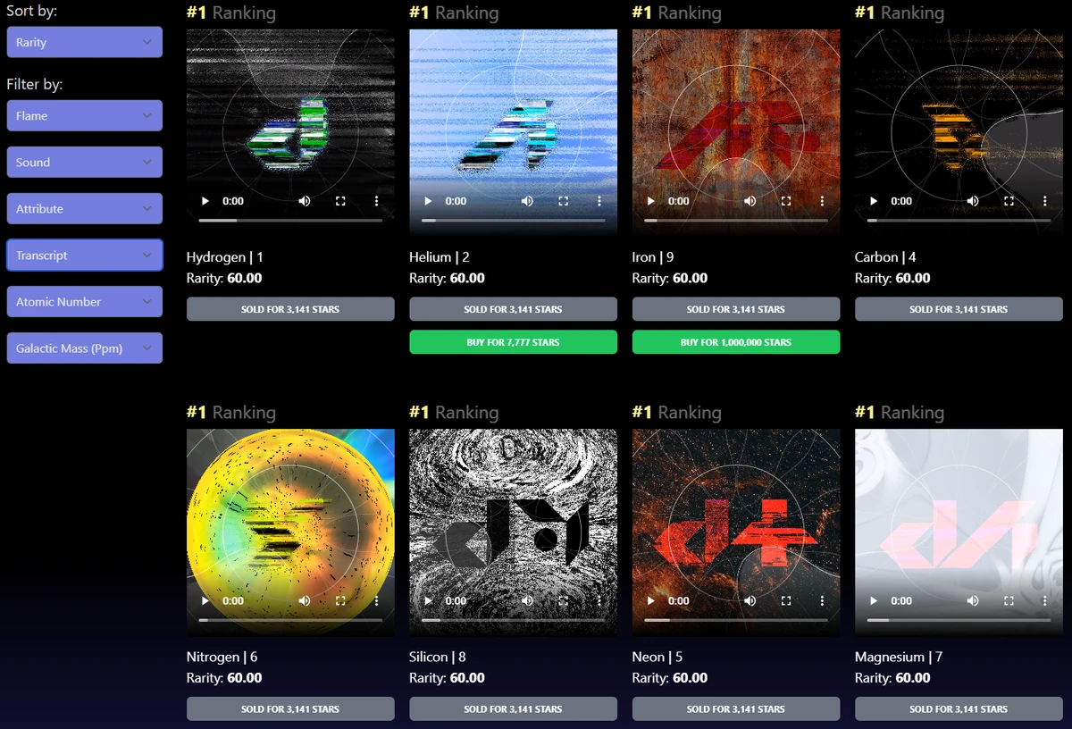 ELEMENTS NFT Hint | Signal Wiki | Fandom