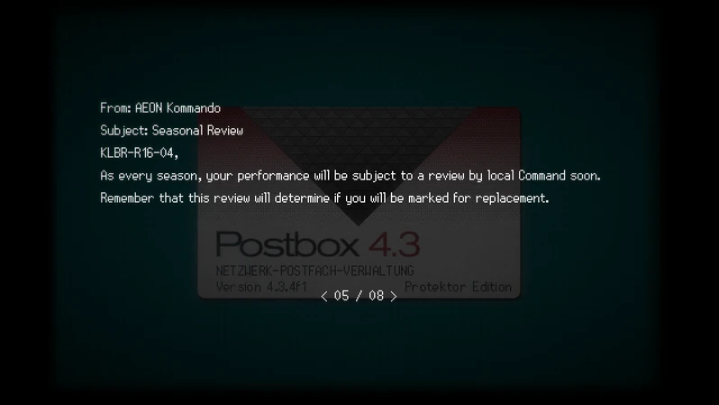Message Inbox | SIGNALIS Wiki | Fandom