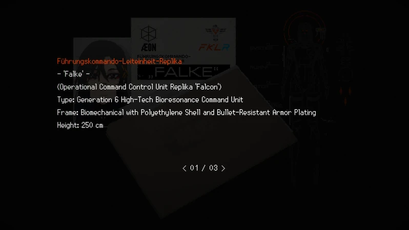 Replika Overview: FKLR | SIGNALIS Wiki | Fandom