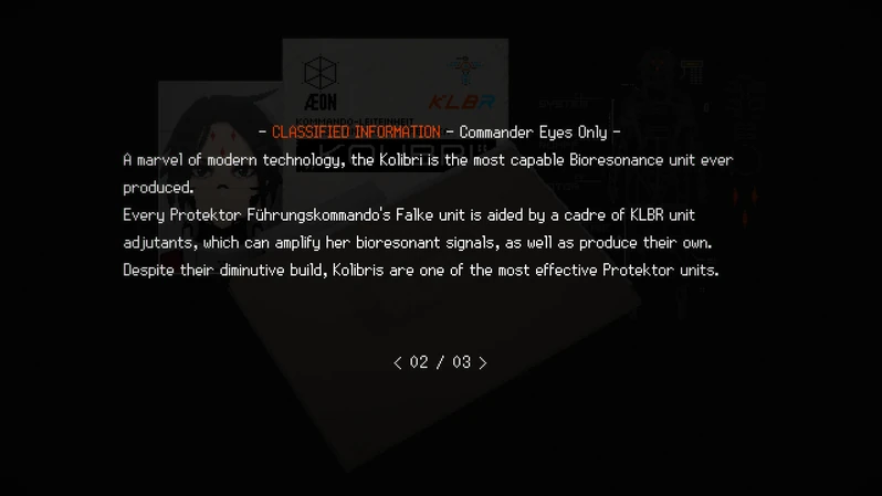 Replika Overview: KLBR | SIGNALIS Wiki | Fandom