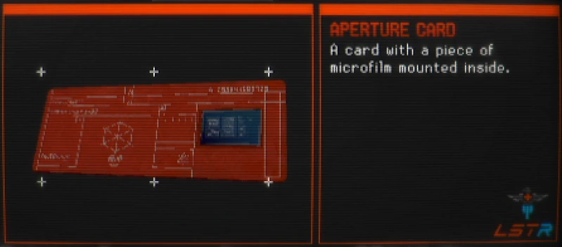 APERTURE CARD | SIGNALIS Wiki | Fandom