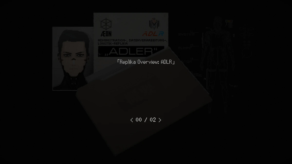 Replika Overview: ADLR | SIGNALIS Wiki | Fandom