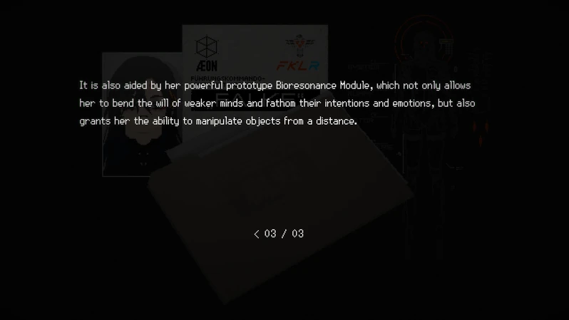 Replika Overview: FKLR | SIGNALIS Wiki | Fandom