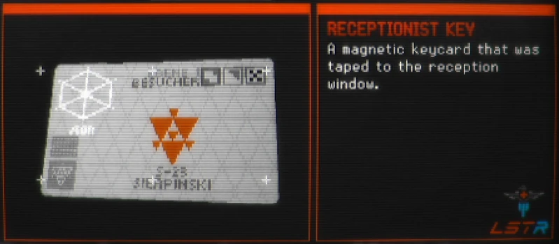 RECEPTIONIST KEY | SIGNALIS Wiki | Fandom