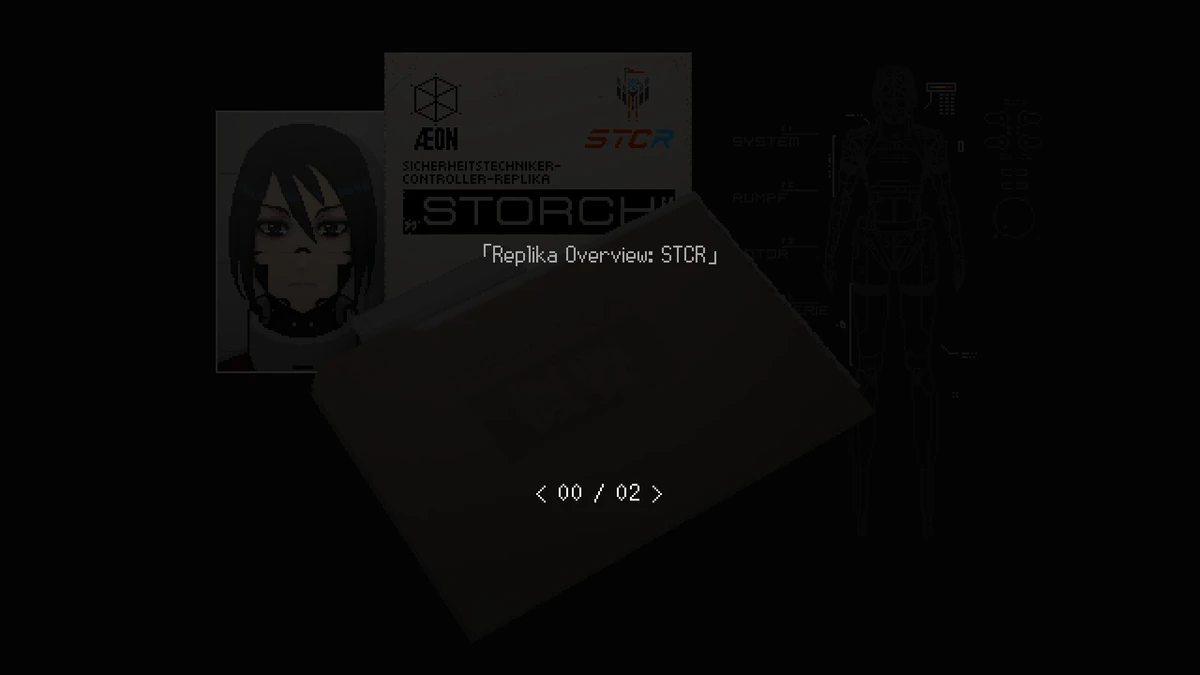 Replika Overview: STCR | SIGNALIS Wiki | Fandom