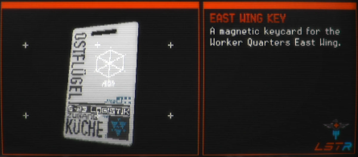 EAST WING KEY | SIGNALIS Wiki | Fandom