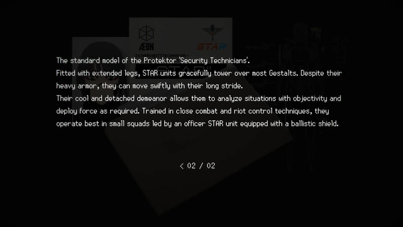 Replika Overview: STAR | SIGNALIS Wiki | Fandom