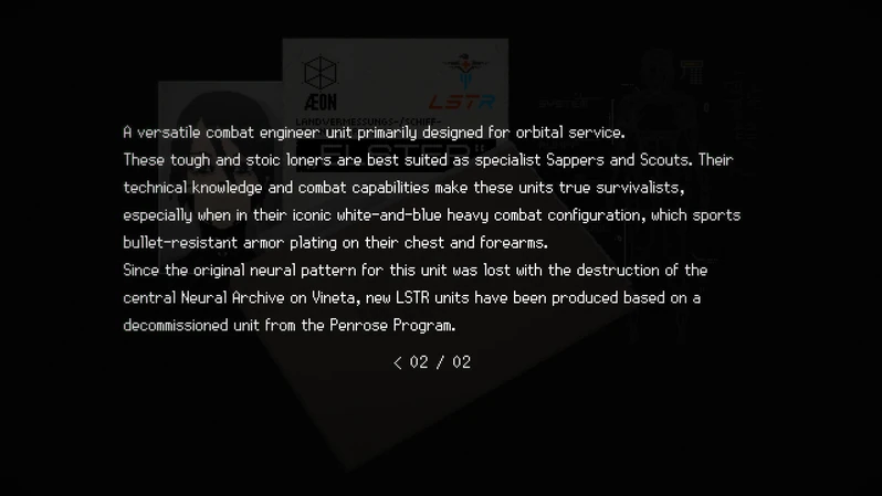 Replika Overview: LSTR | SIGNALIS Wiki | Fandom