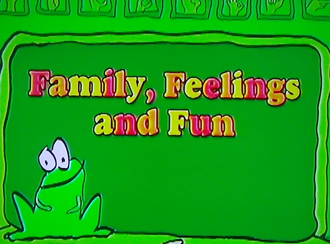 Family, Feelings, and Fun/Transcript | Signing Time Wiki | Fandom