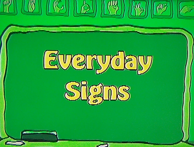 Everyday Signs/Transcript | Signing Time Wiki | Fandom