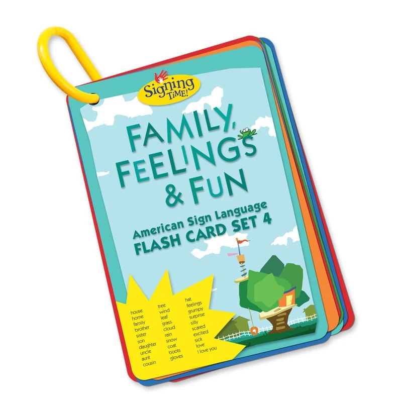 Flash Card Set 4 | Signing Time Wiki | Fandom