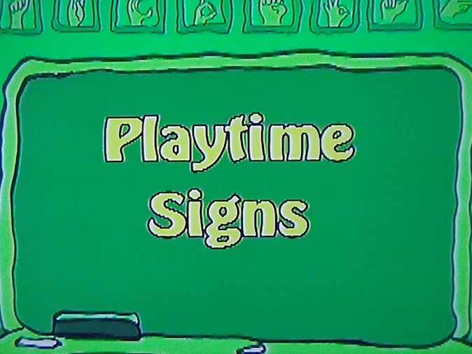 Playtime Signs/Transcript | Signing Time Wiki | Fandom