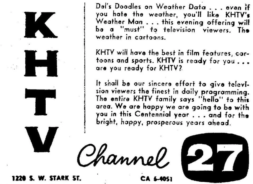 KHTV 27 (defunct) Sign On & Sign Off | Signons and Signoffs Wiki | Fandom