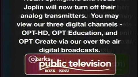 Ozarks Public Television Final Analog Sign-Off | Signons and Signoffs ...