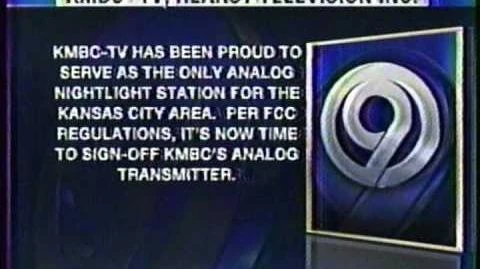 KMBC Final Analog Sign-Off | Signons and Signoffs Wiki | Fandom