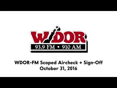 WDOR-FM Sign Off | Signons and Signoffs Wiki | Fandom