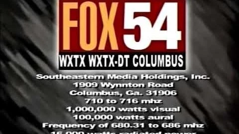 WXTX-TV Sign On and Sign Off | Signons and Signoffs Wiki | Fandom
