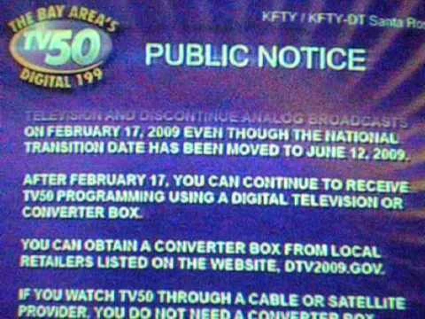 KFTY-TV Final-Analog Sign Off | Signons and Signoffs Wiki | Fandom