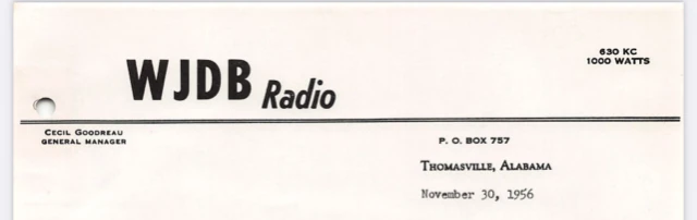 WJDB 630 AM (defunct) sign-on and sign-off | Signons and Signoffs Wiki ...