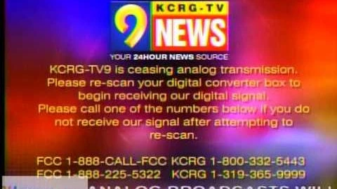 KCRG Final Analog Sign-Off | Signons and Signoffs Wiki | Fandom