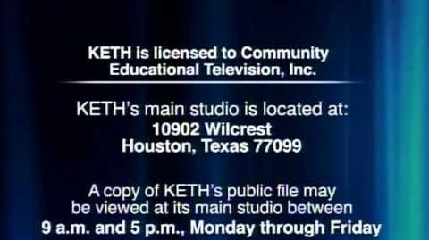 KETH-TV Sign On and Sign Off | Signons and Signoffs Wiki | Fandom