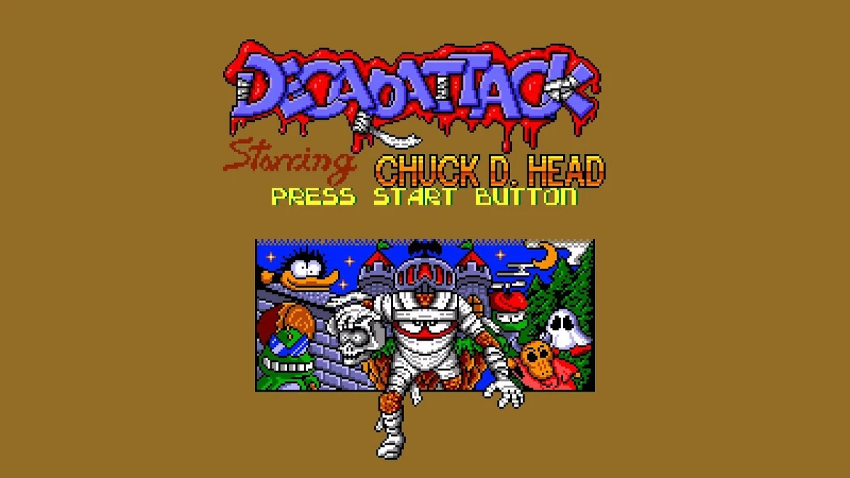 Title Screen - Decap Attack | SiIvaGunner Wiki | Fandom