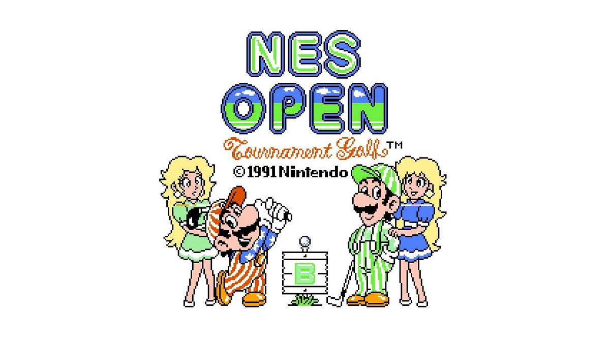 Title Theme - NES Open Tournament Golf | SiIvaGunner Wiki | Fandom