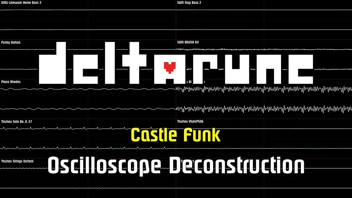 Deltarune - Castle Funk [Oscilloscope Deconstruction] | SiIvaGunner ...