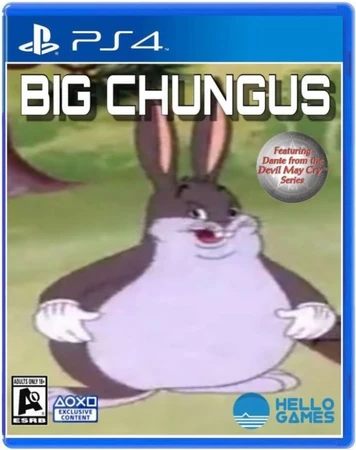 how to draw big chungus meme