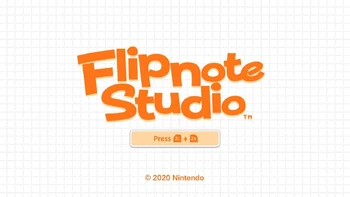 Title Screen - Flipnote Studio (Nintendo Switch) | SiIvaGunner Wiki ...