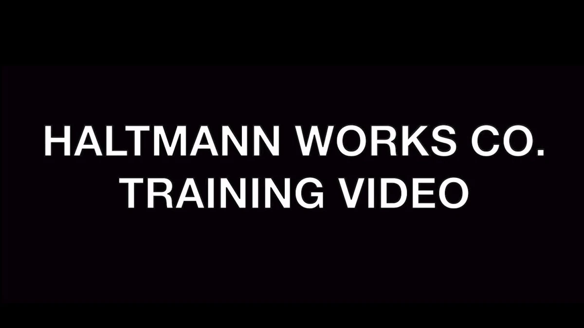 The Haltmann Works Co. Training Video (Emailing Rips, Art, and King for ...
